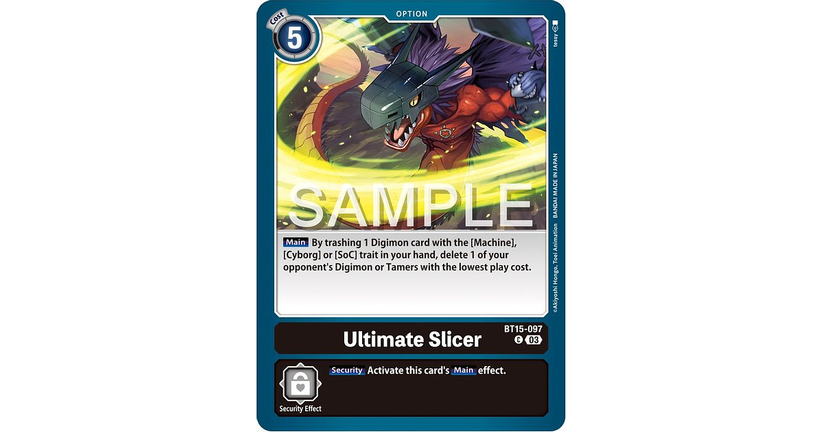 BT15-097 C Ultimate Slicer