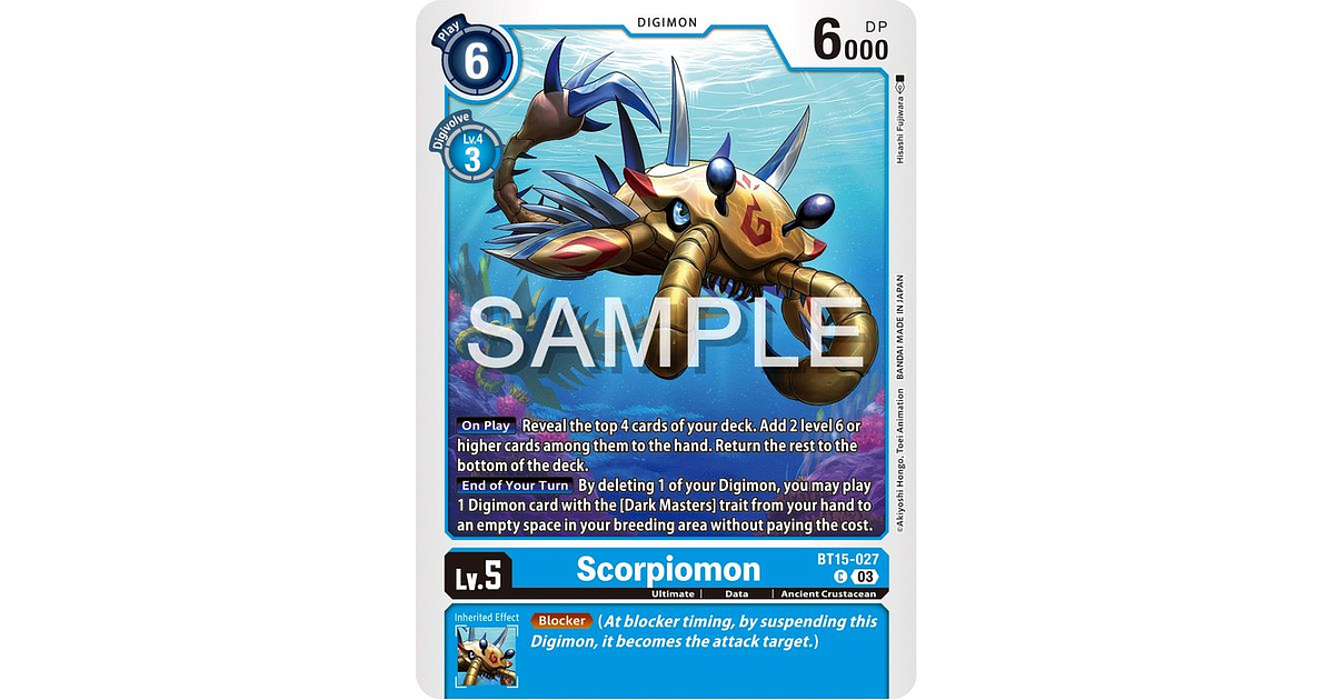 BT15-027 C Scorpiomon
