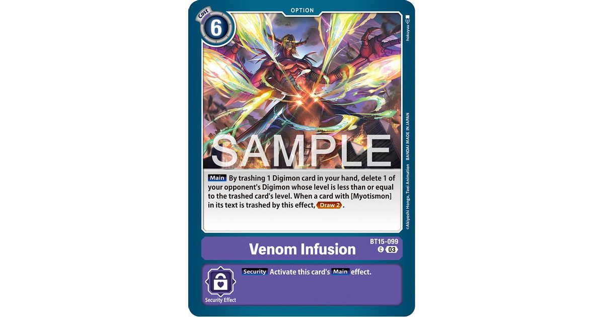 BT15-099 C Venom Infusion
