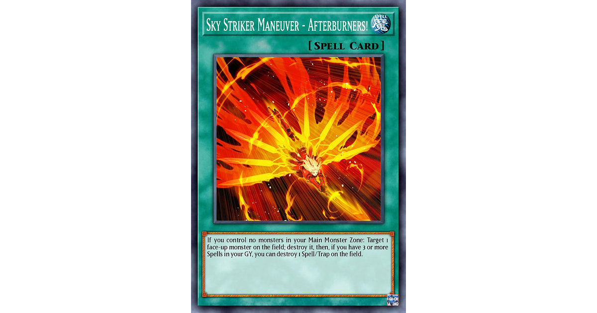 Sky Striker Maneuver - Afterburners! - BLC1-EN024 - Ultra...