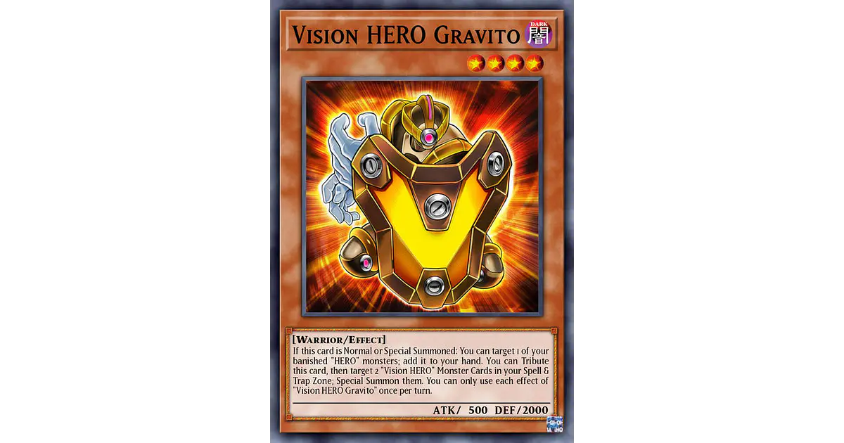 Vision HERO Gravito - BLC1-EN084 - Common 1st Edition