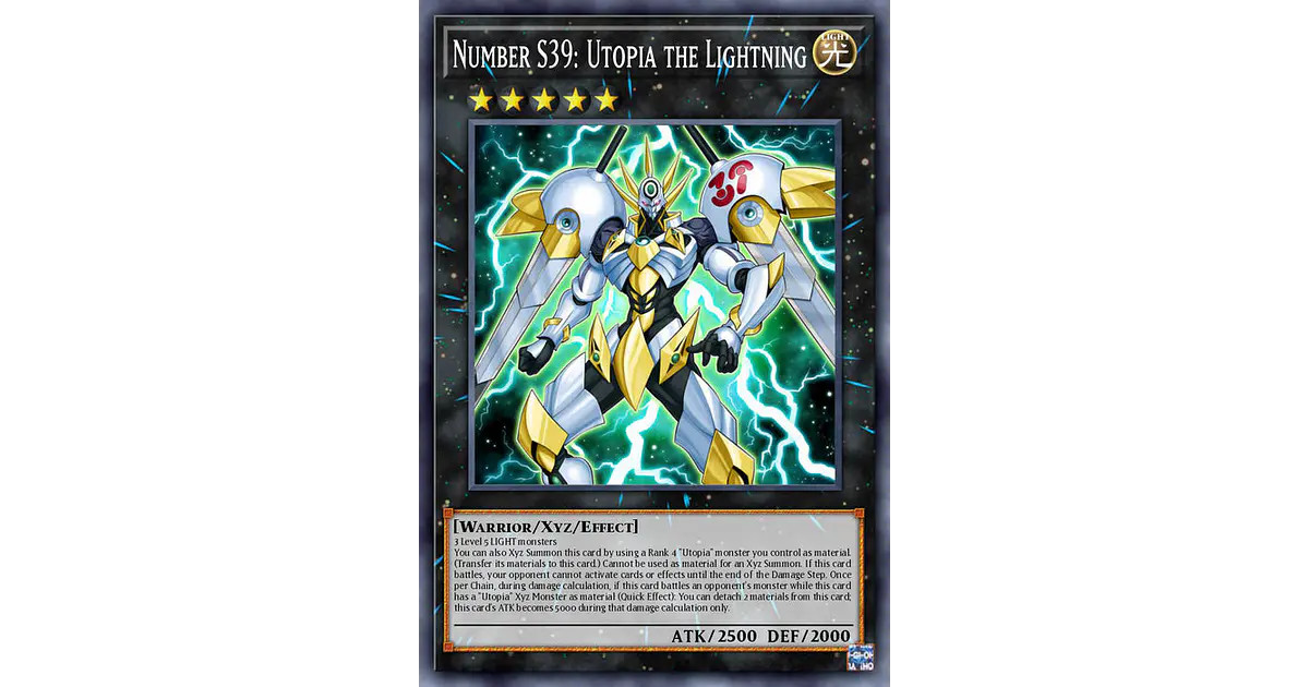 Number S39: Utopia the Lightning - BLC1-EN150 - Common 1s...