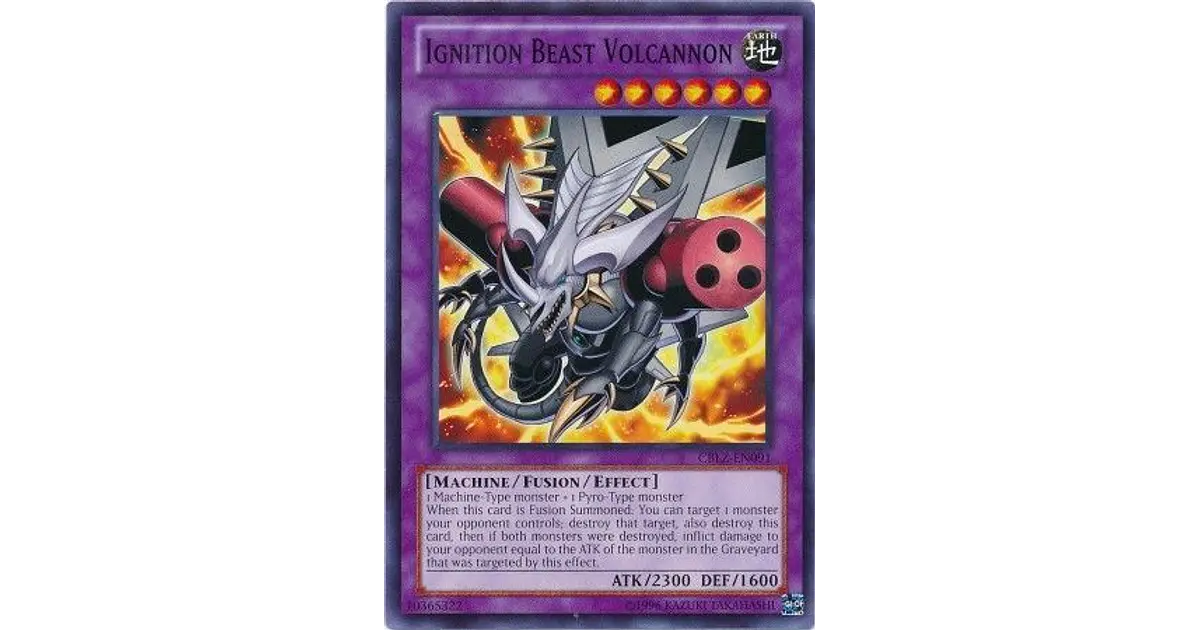 Ignition Beast Volcannon - CBLZ-EN091 - Common Unlimited