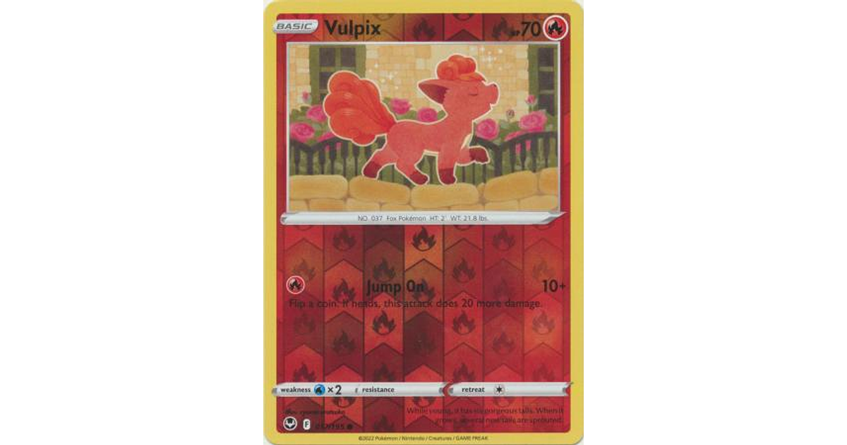 Vulpix - 017/195 - Common Reverse Holo