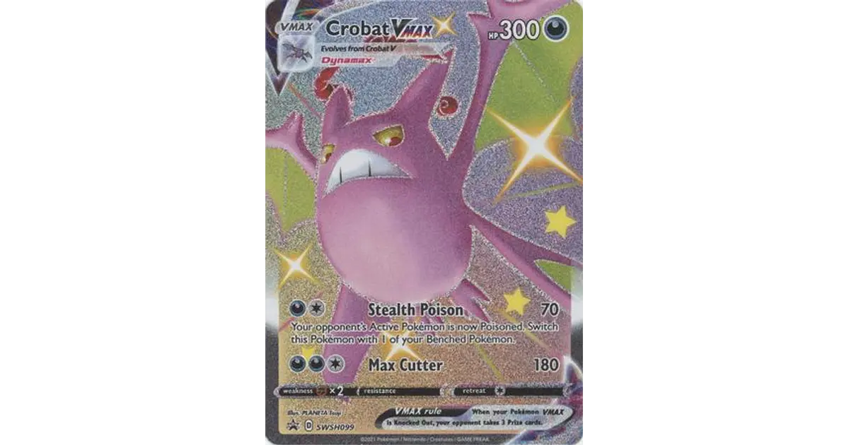 Crobat VMAX - SWSH099 - Shiny Promo