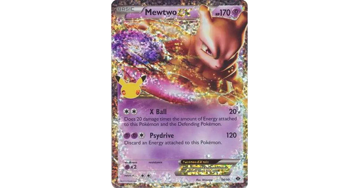 Mewtwo EX - 54/99 - Ultra Rare (Classic Collection)