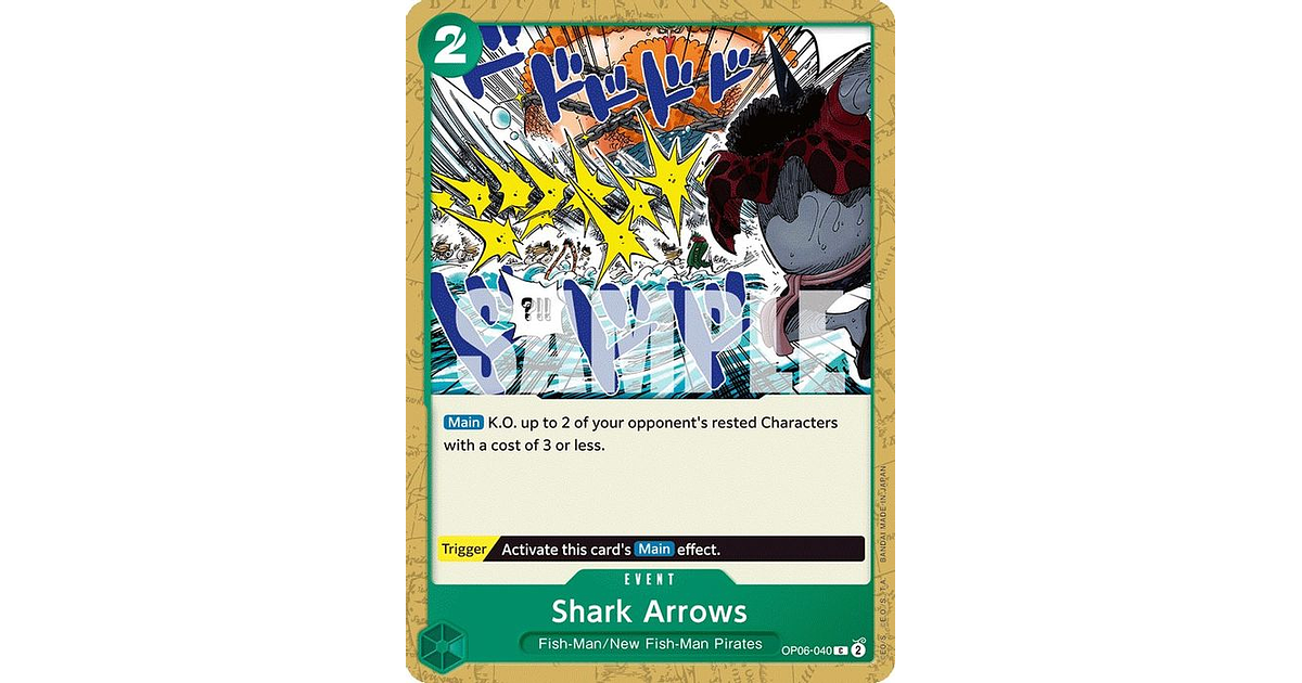 OP06-040 Shark Arrows