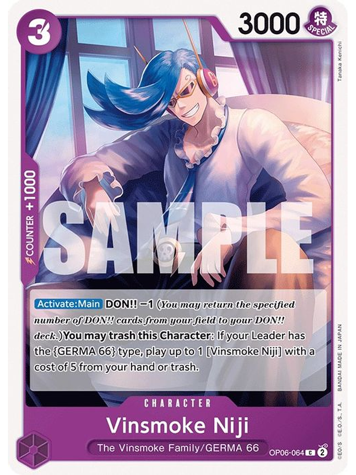 OP06-064 C Vinsmoke Niji (064)