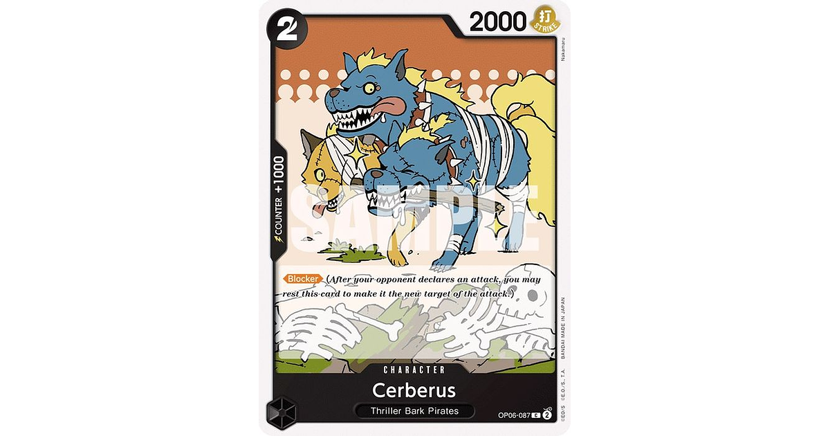 OP06-087 Cerberus