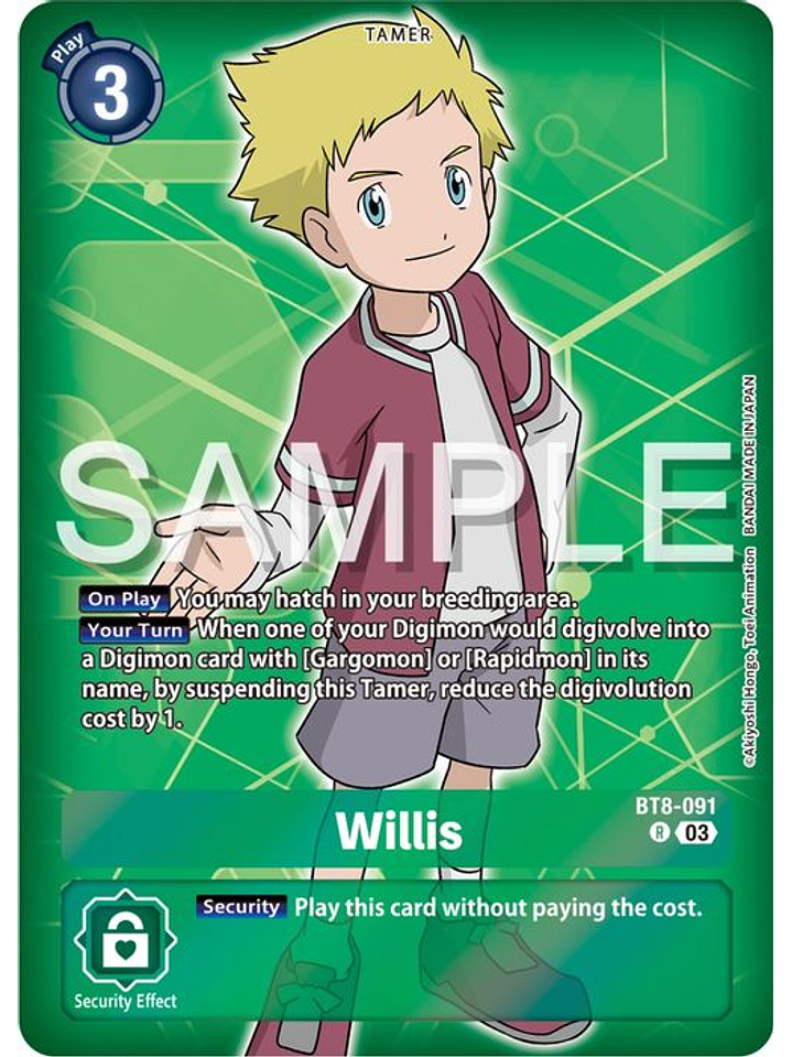 BT8-091 (Alternative Art) Willis (ST17)