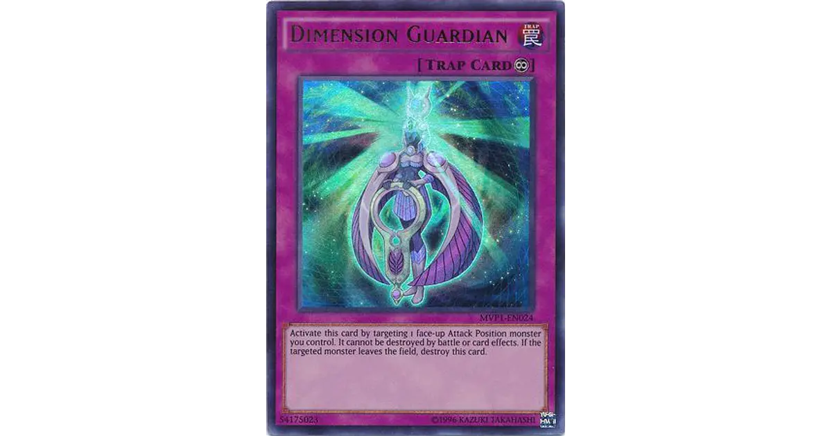 Dimension Guardian - MVP1-EN024 - Ultra Rare Unlimited