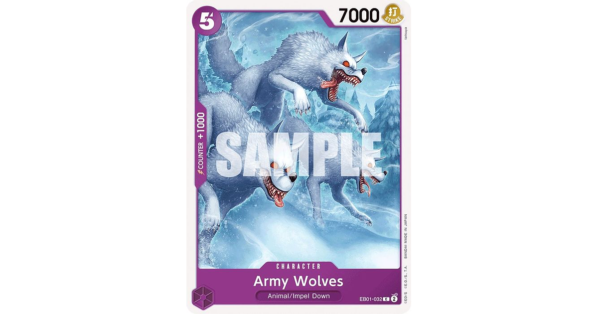 EB01-032 C Army Wolves