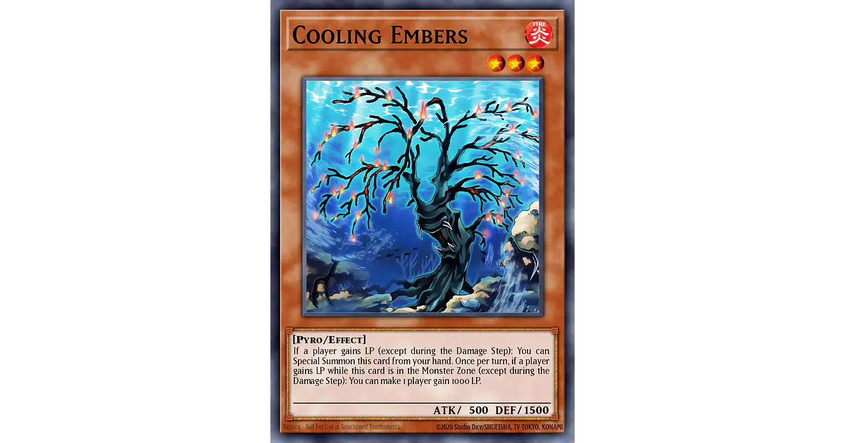 Cooling Embers - LEDE-EN033 - Common 1st Edition