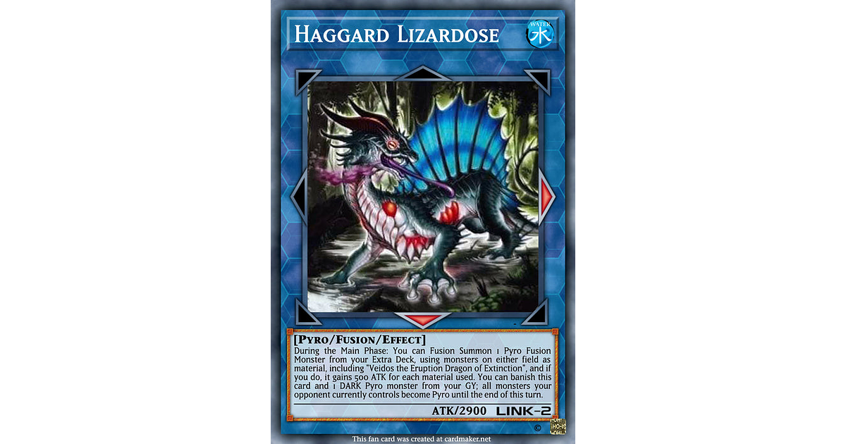 Haggard Lizardose - LEDE-EN089 - Common 1st Edition