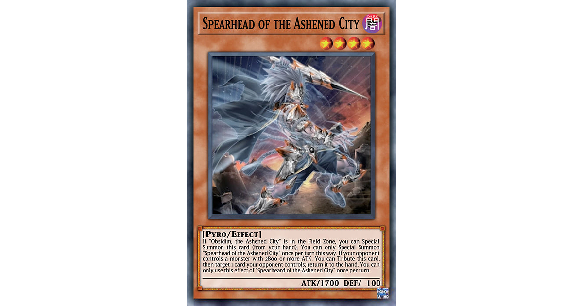 Spearhead of the Ashened City - LEDE-EN091 - Super Rare 1...