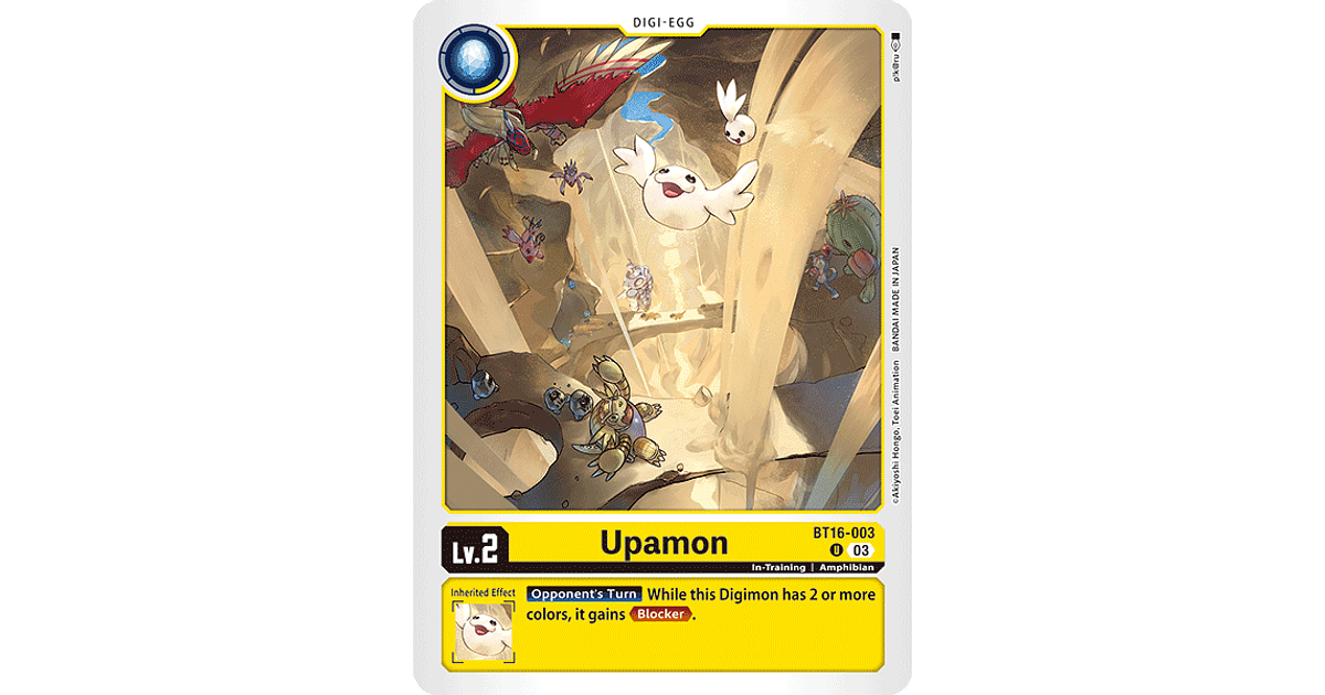 BT16-003 U Upamon