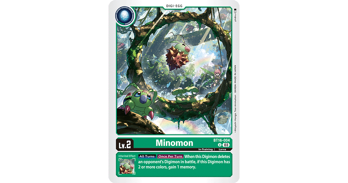 BT16-004 U Minomon