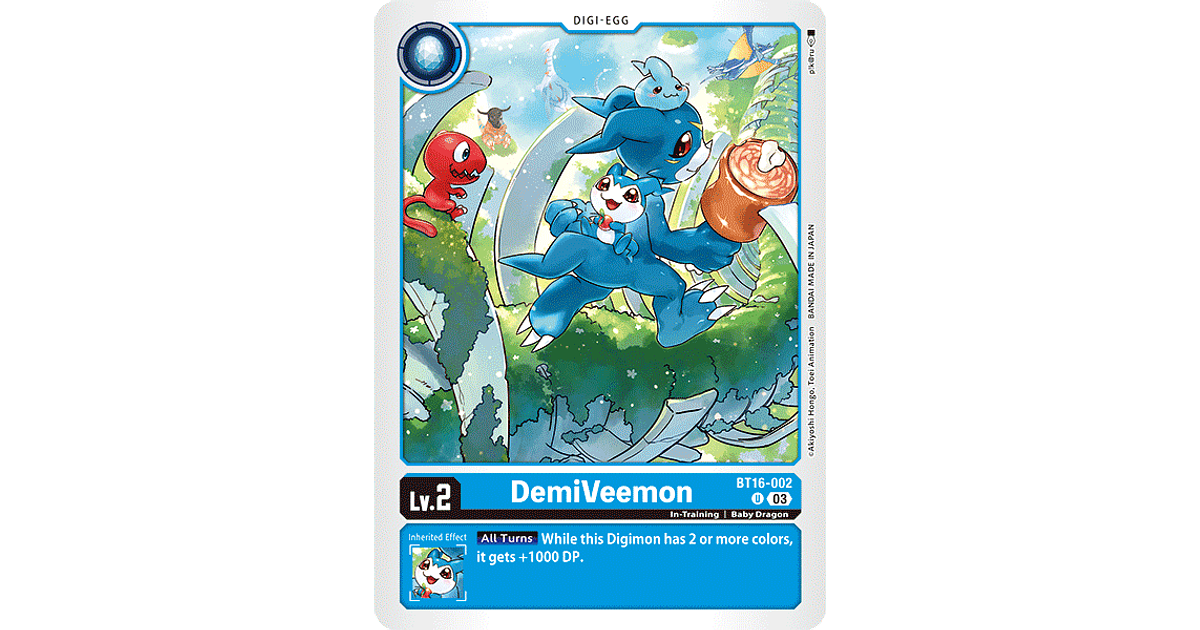 BT16-002 U DemiVeemon