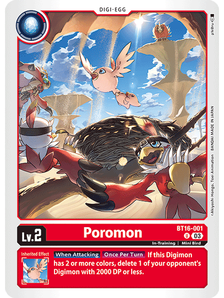 BT16-001 U Poromon
