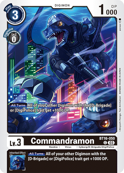 BT16-050 C Commandramon