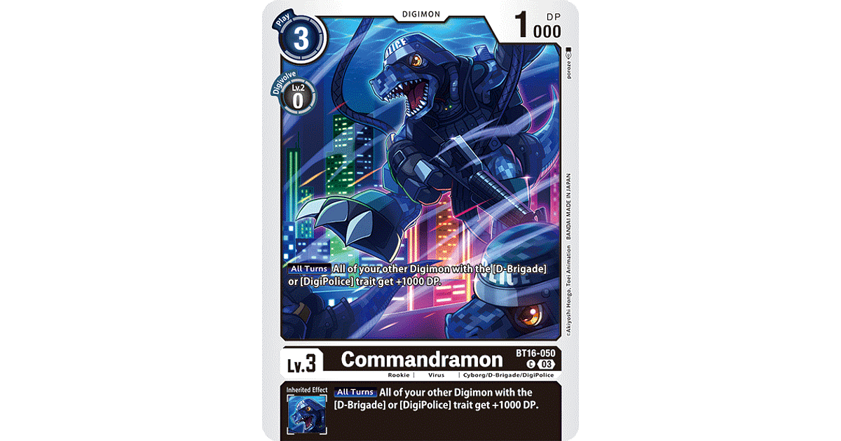 BT16-050 C Commandramon