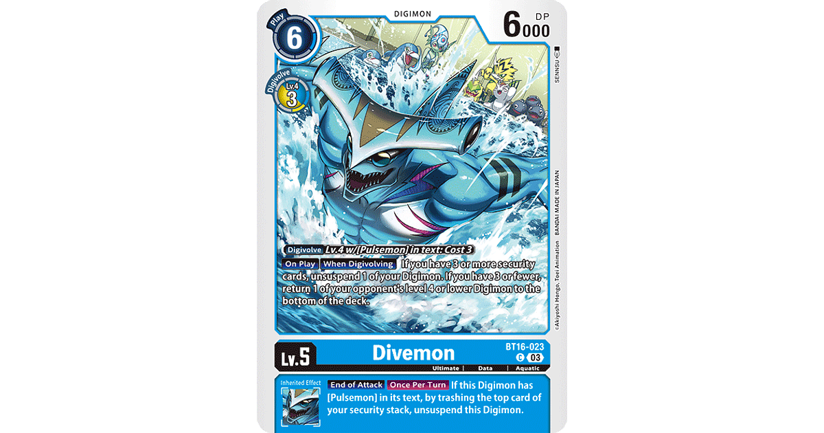 BT16-023 C Divemon
