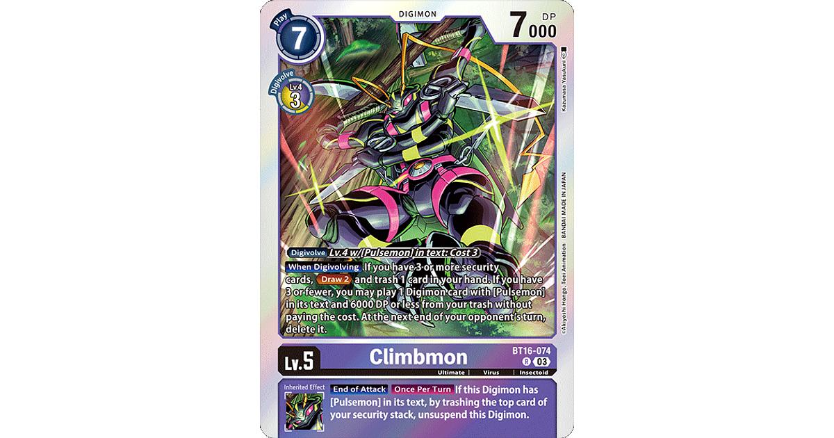 BT16-074 R Climbmon