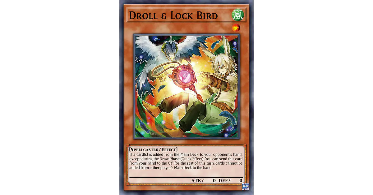 Droll & Lock Bird (alternate art) - RA02-EN006 - Plat...