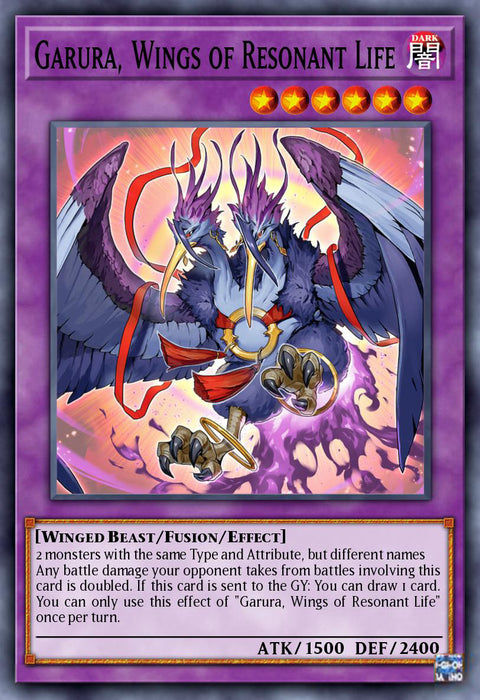 Garura, Wings of Resonate Life - RA02-EN024 - Quarter Cen...