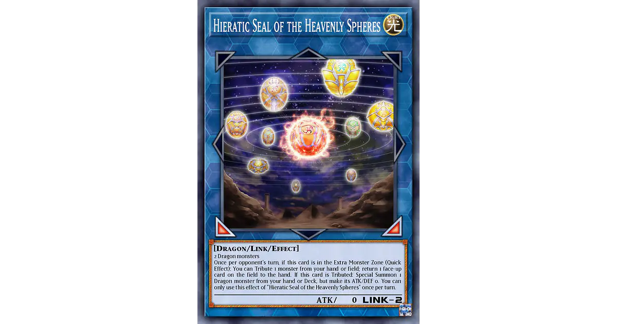 Hieratic Seal of the Heavenly Spheres - RA02-EN039 - Quar...
