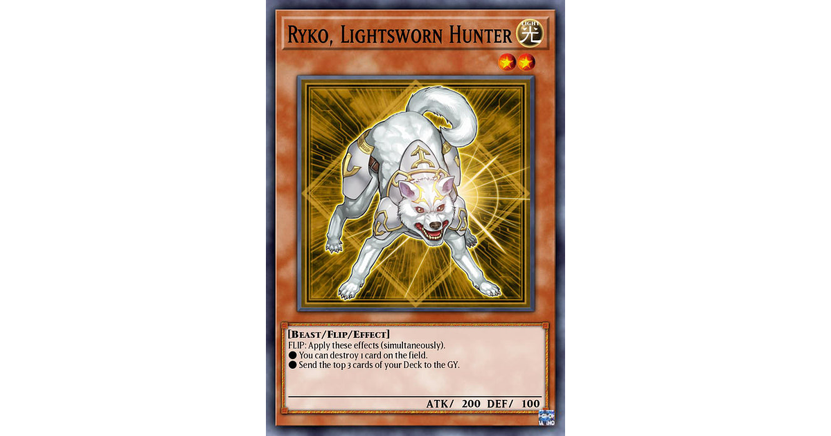 Ryko, Lightsworn Hunter - RA02-EN003 - Ultimate Rare