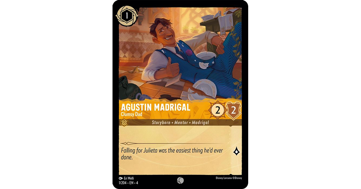 001/204 C Agustin Madrigal - Clumsy Dad
