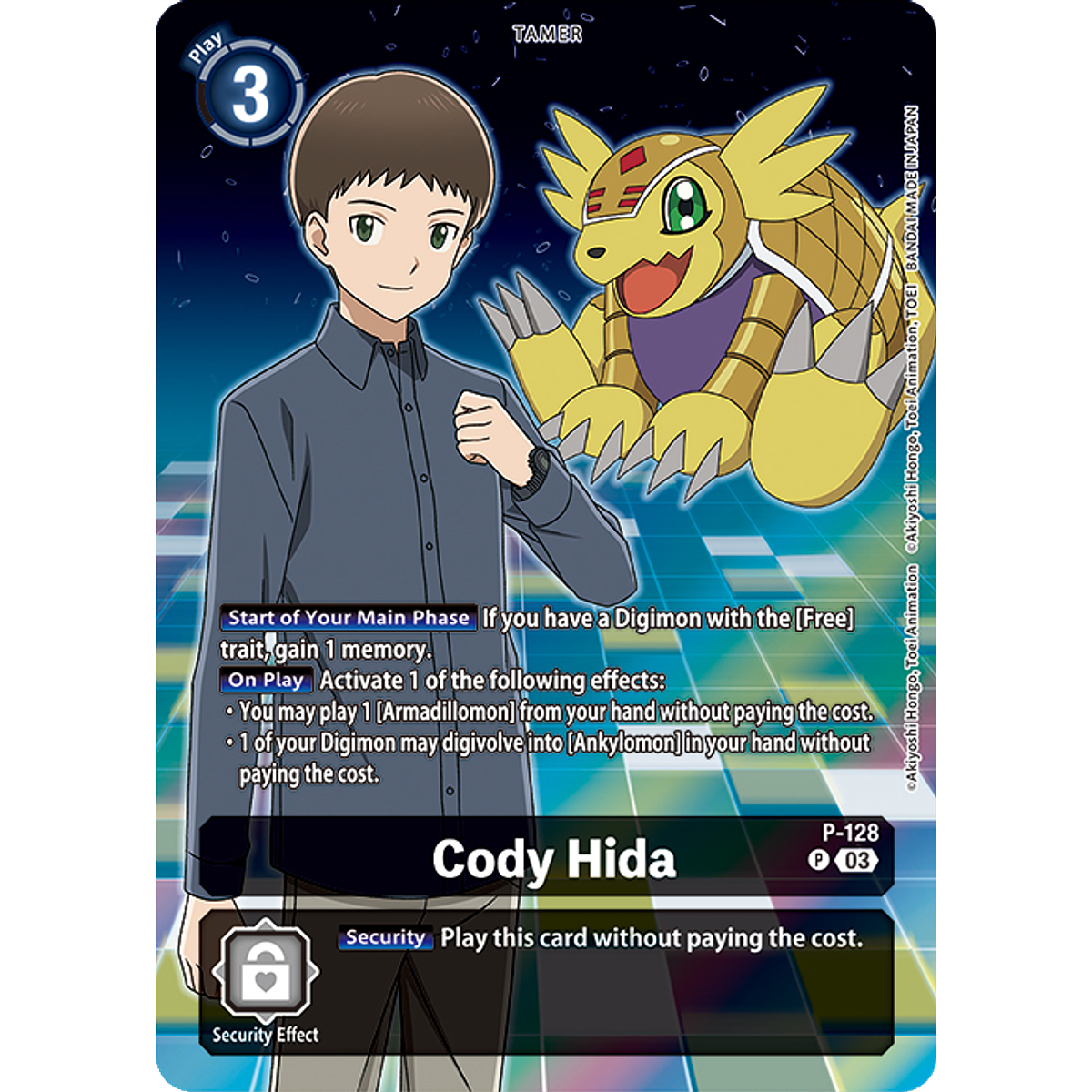 P-128 (Alternate Art) Cody Hida