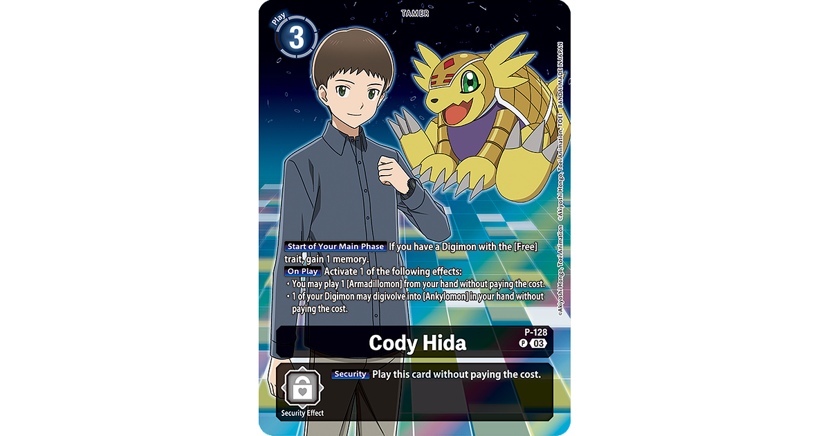 P-128 (Alternate Art) Cody Hida