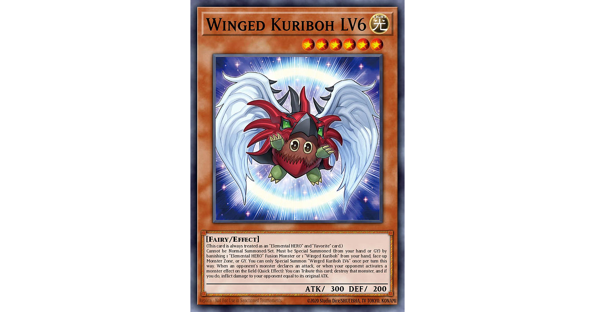 Winged Kuriboh LV6 - BLTR-EN001 - Quarter Century Secret ...