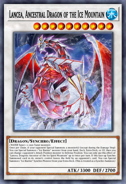 Lancea, Ancestral Dragon of the Ice Mountain - BLTR-EN005...