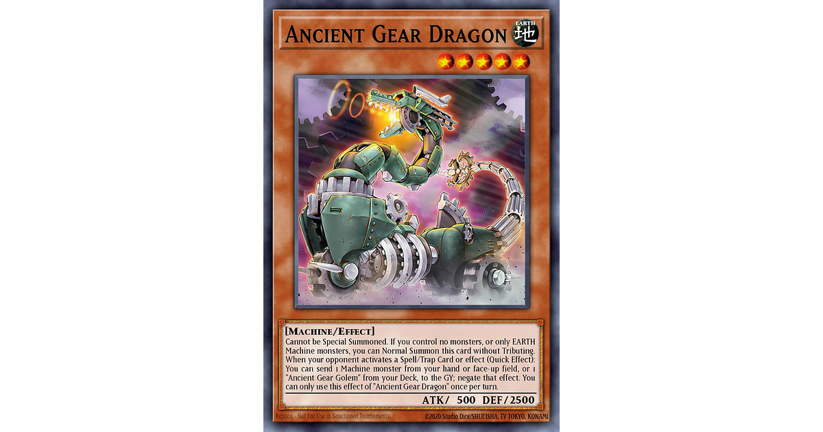 Ancient Gear Dragon - BLTR-EN048 - Secret Rare 1st Edition