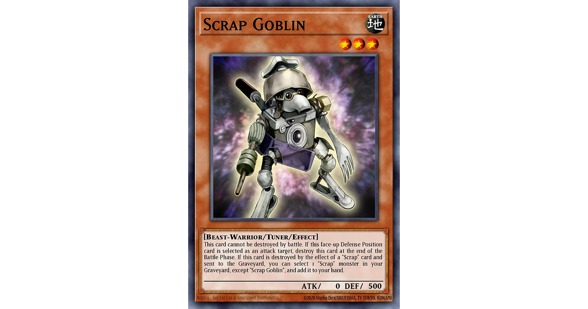 Scrap Goblin - BLTR-EN059 - Ultra Rare 1st Edition