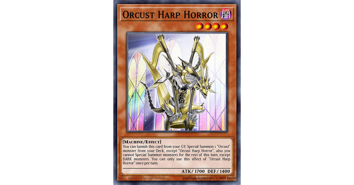 Orcust Harp Horror - BLTR-EN071 - Ultra Rare 1st Edition