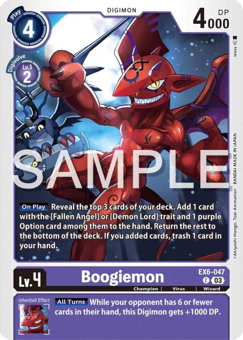EX6-047 C Boogiemon