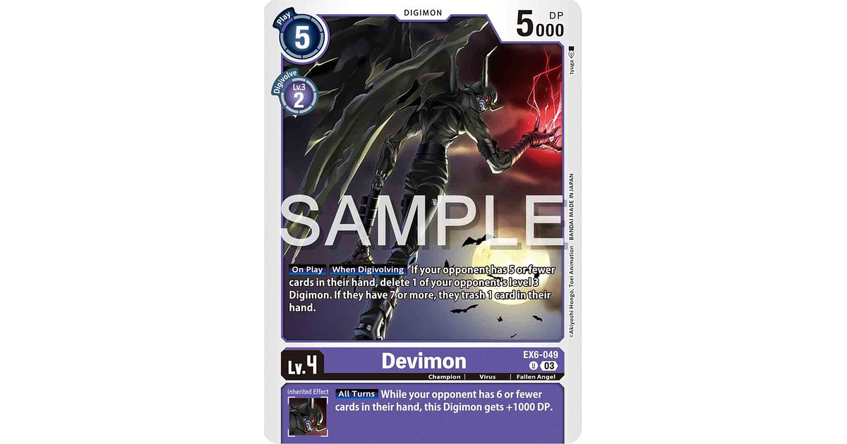 EX6-049 U Devimon
