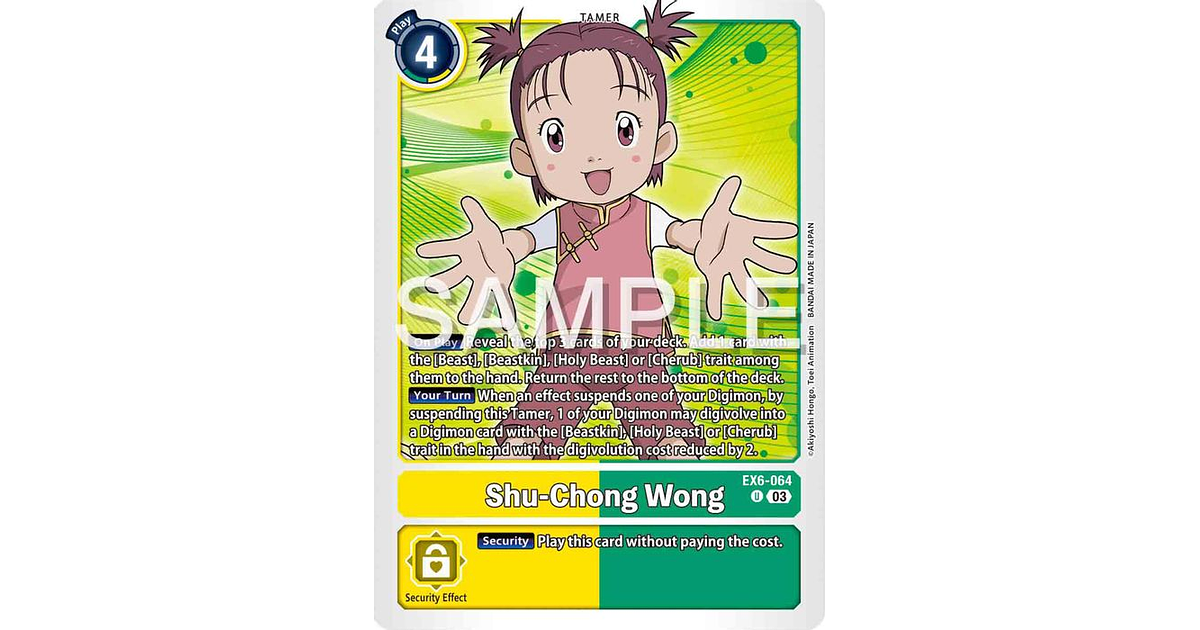 EX6-064 U Shu-Chong Wong