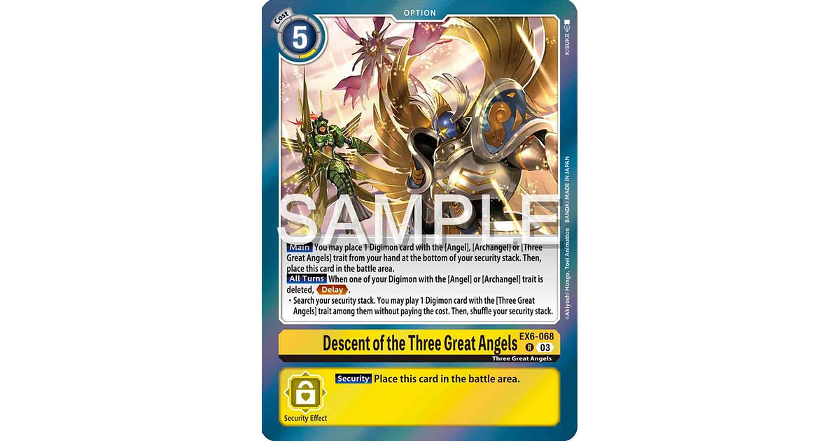 EX6-068 R Descent of the Three Great Angels