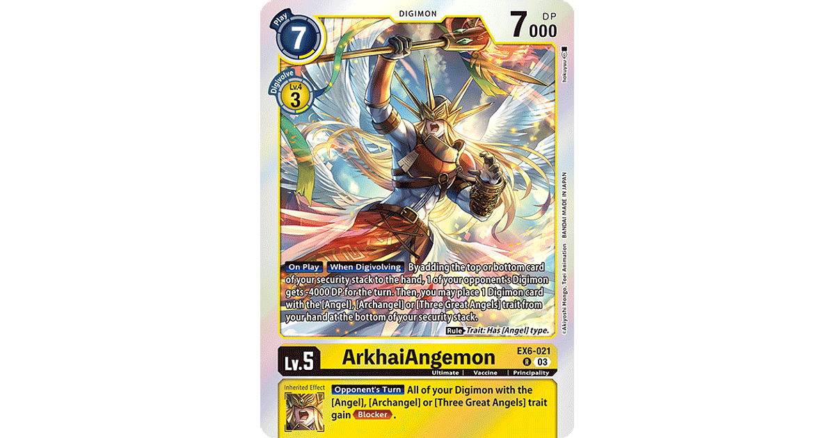EX6-021 R ArkhaiAngemon