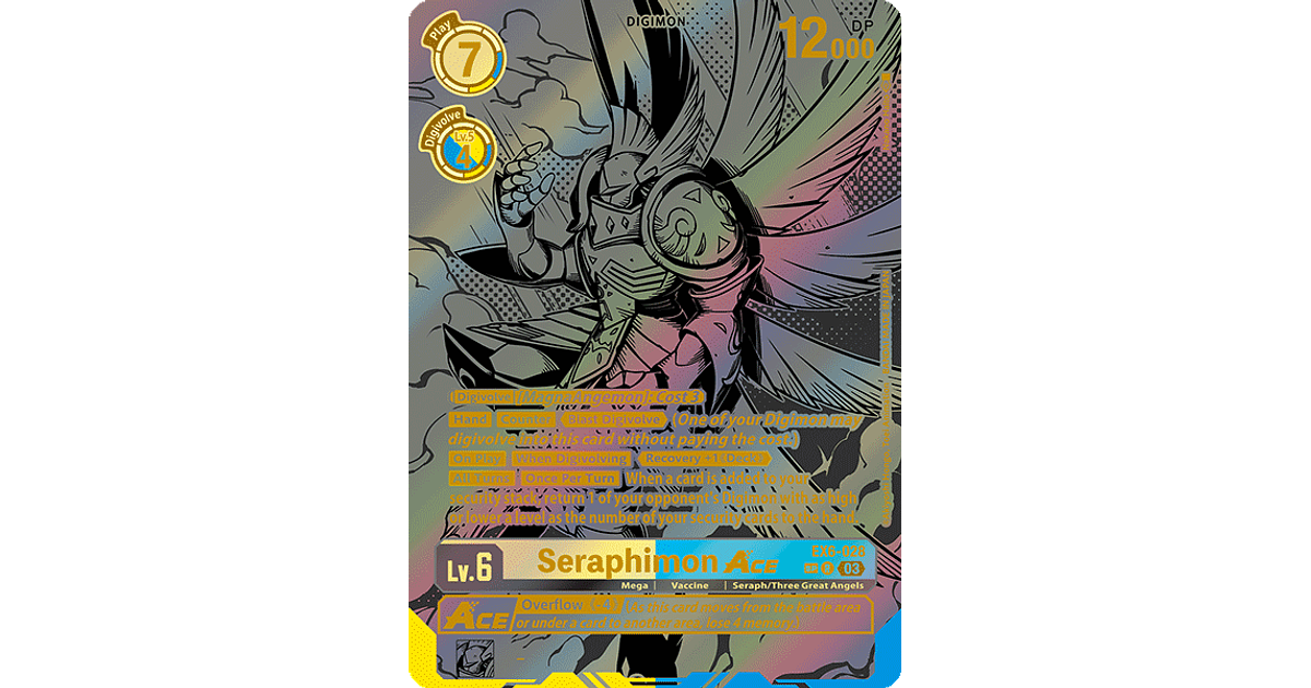 EX6-028 (Special Rare) Seraphimon ACE