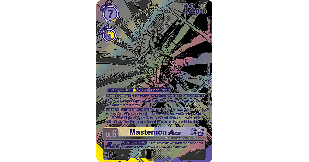 EX6-029 (Special Rare) Mastemon ACE