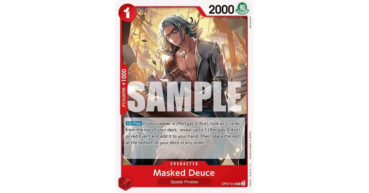 OP07-013 U Masked Deuce