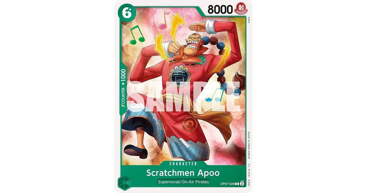 OP07-028 C Scratchmen Apoo