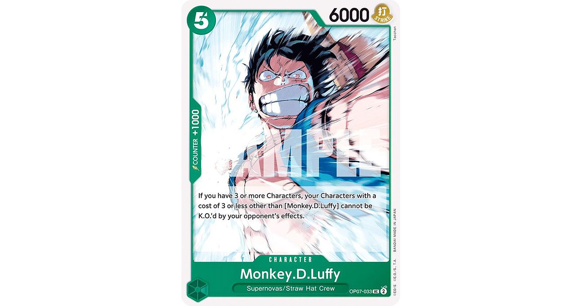 OP07-033 U Monkey.D.Luffy (033)