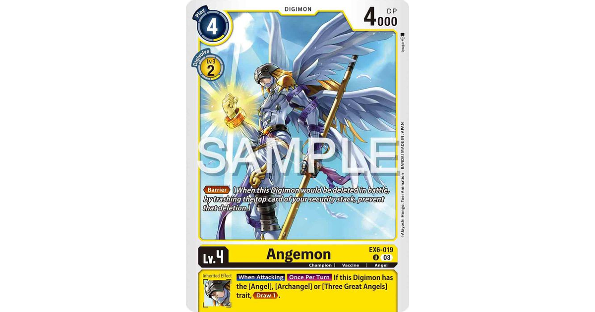 EX6-019 U Angemon